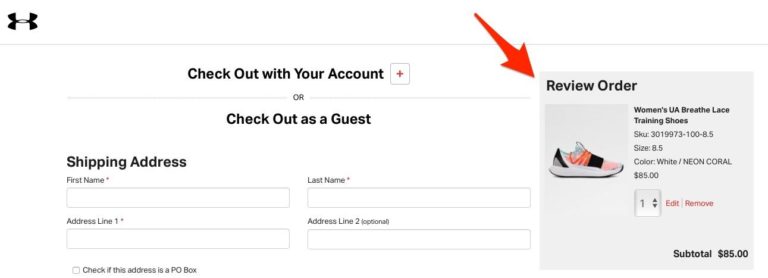 10 eCommerce Checkout & Cart Page Design Best Practices